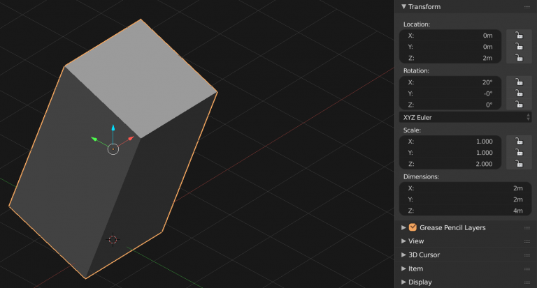 Meshes with Python & Blender: Cubes and Matrices - Sinestesia