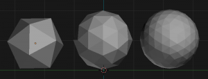 Meshes with Python & Blender: Icospheres - Sinestesia